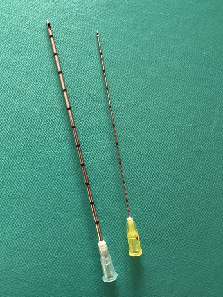 stumpfe Einmal-Kanüle 20G x 100mm - Akudmedpharm